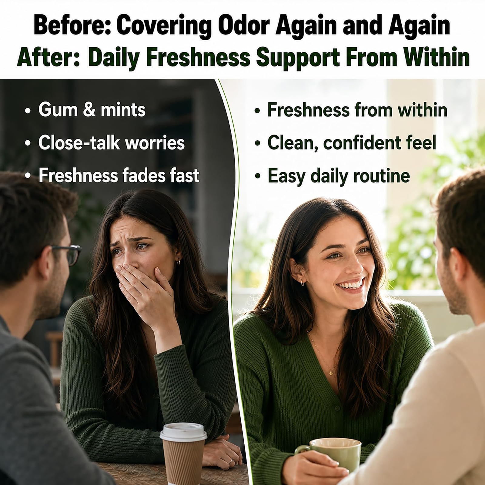 easy-to-use gel for freshening breath