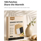 easy-to-use ginger patches for comfort