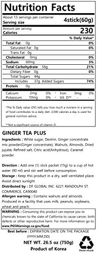 easy-to-use ginger tea packets