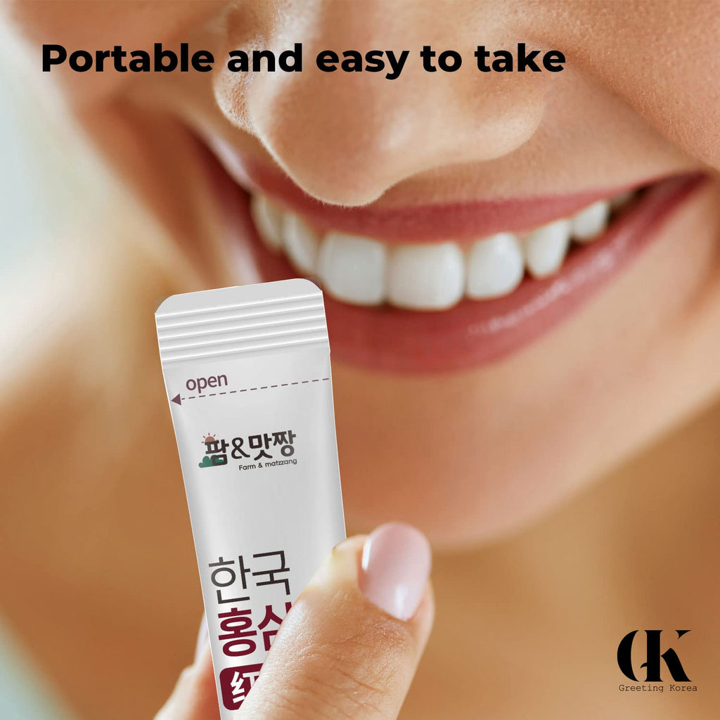 easy to use ginseng sachets