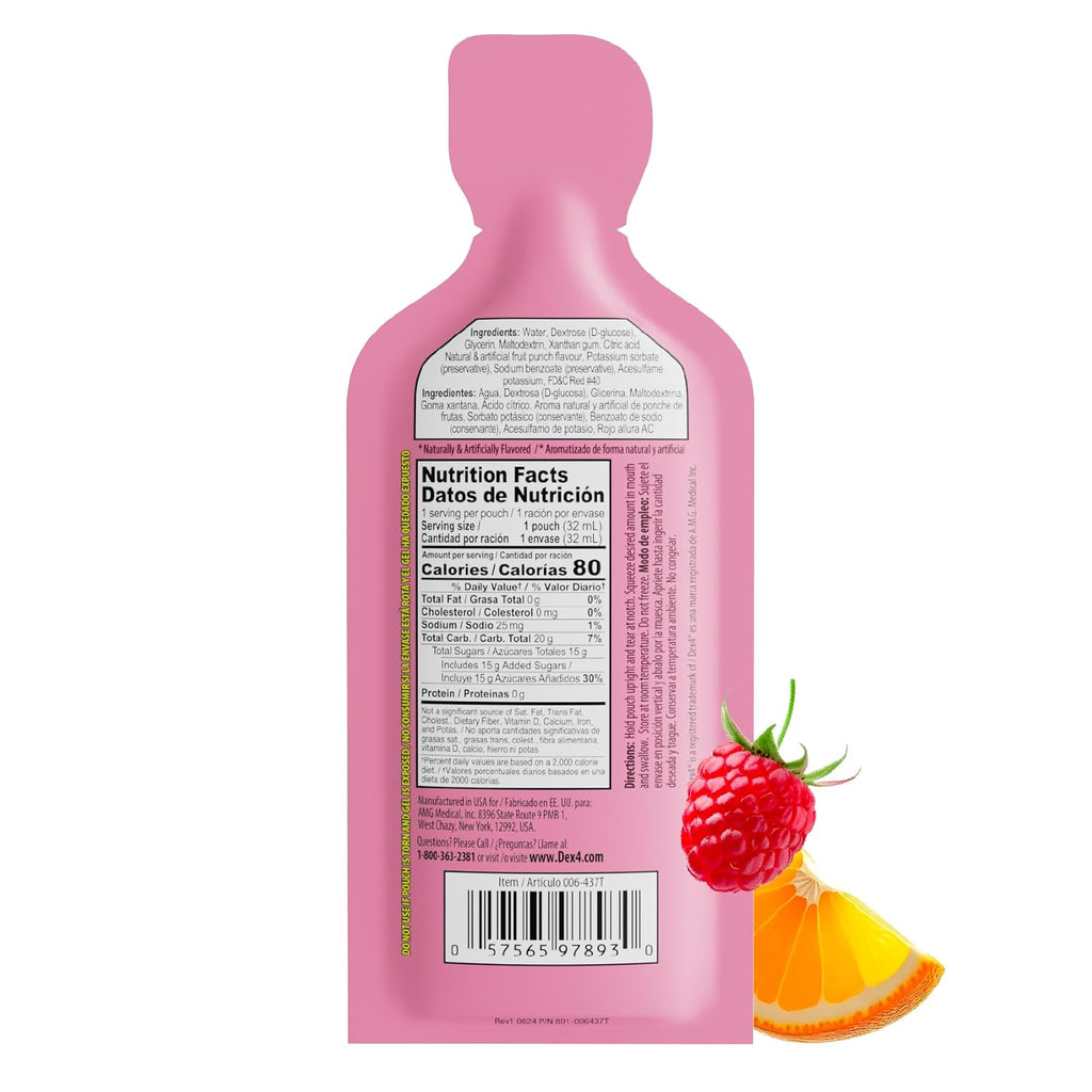easy-to-use glucose energy gel