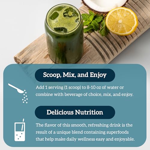 easy-to-use green juice powder