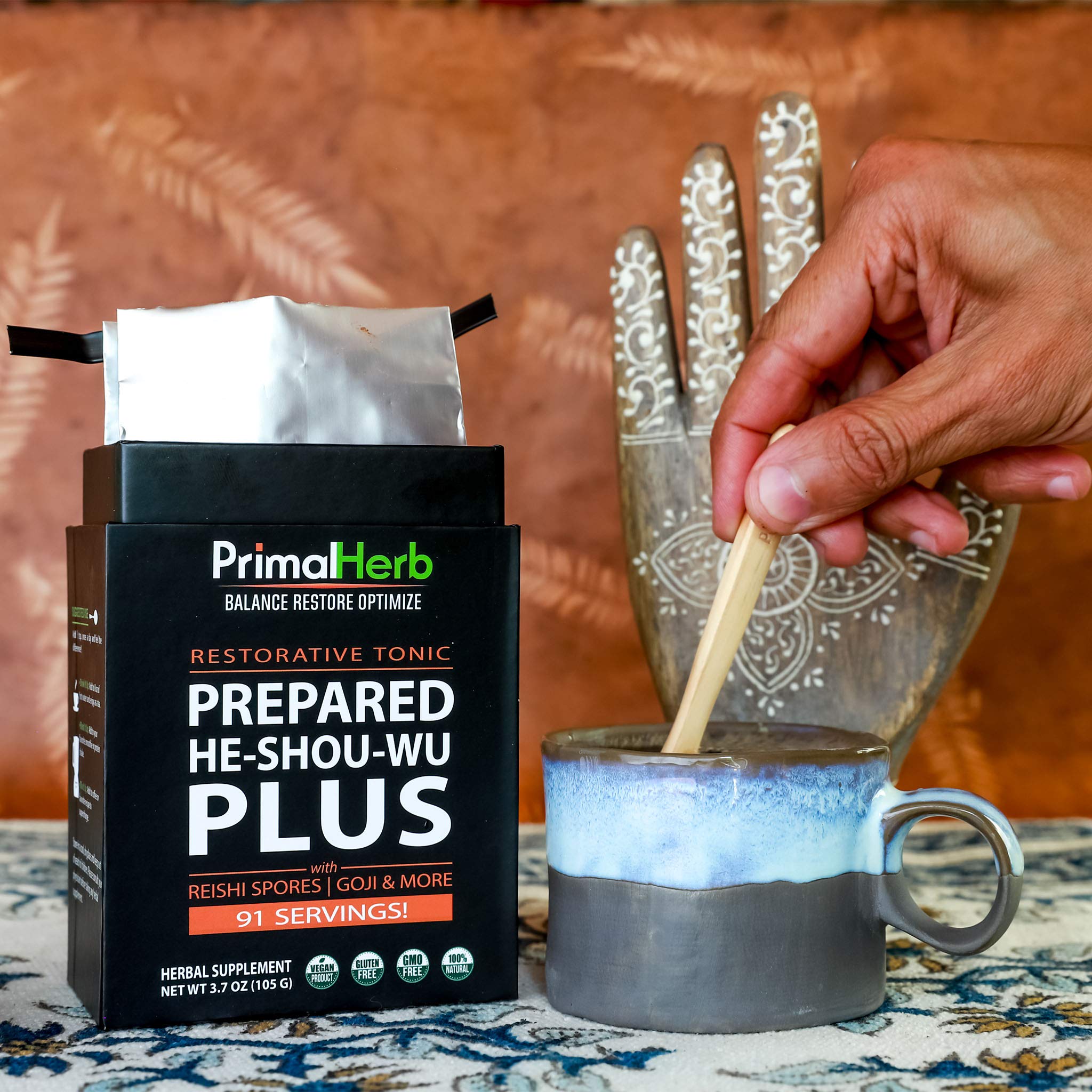 easy to use green tea powder