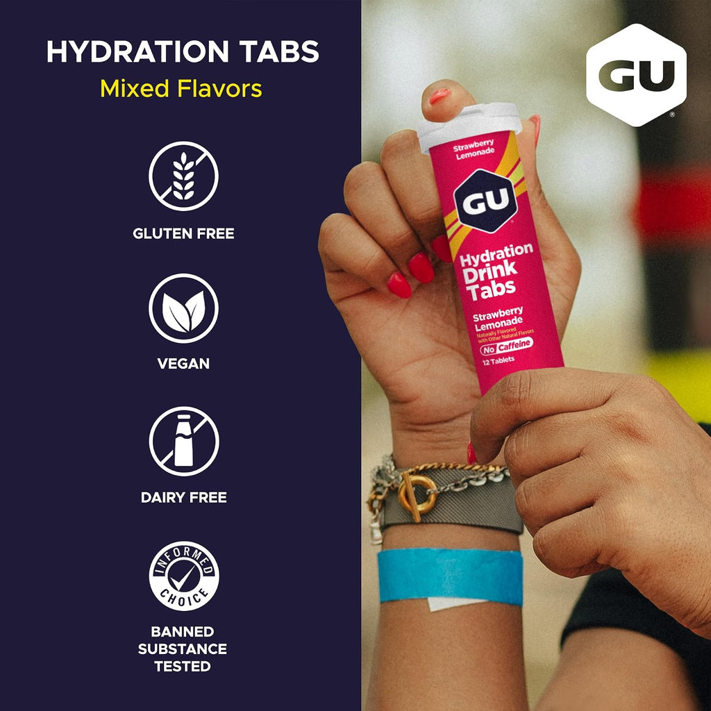 easy-to-use GU Energy tablets
