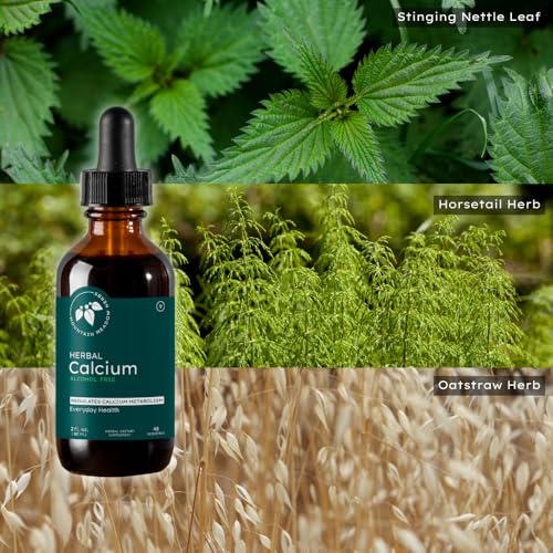 easy-to-use herbal calcium drops for adults