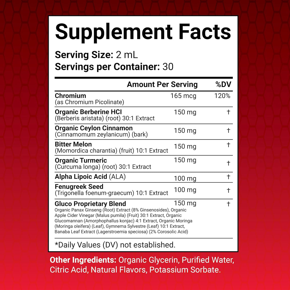 Easy-to-use herbal liquid supplement
