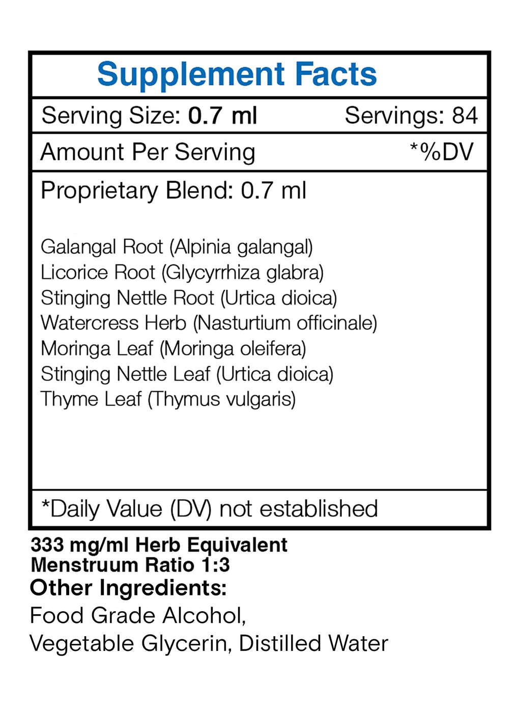 easy-to-use herbal supplement drops