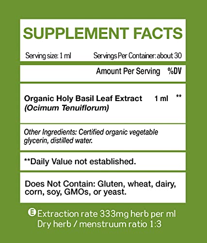 easy-to-use holy basil tincture