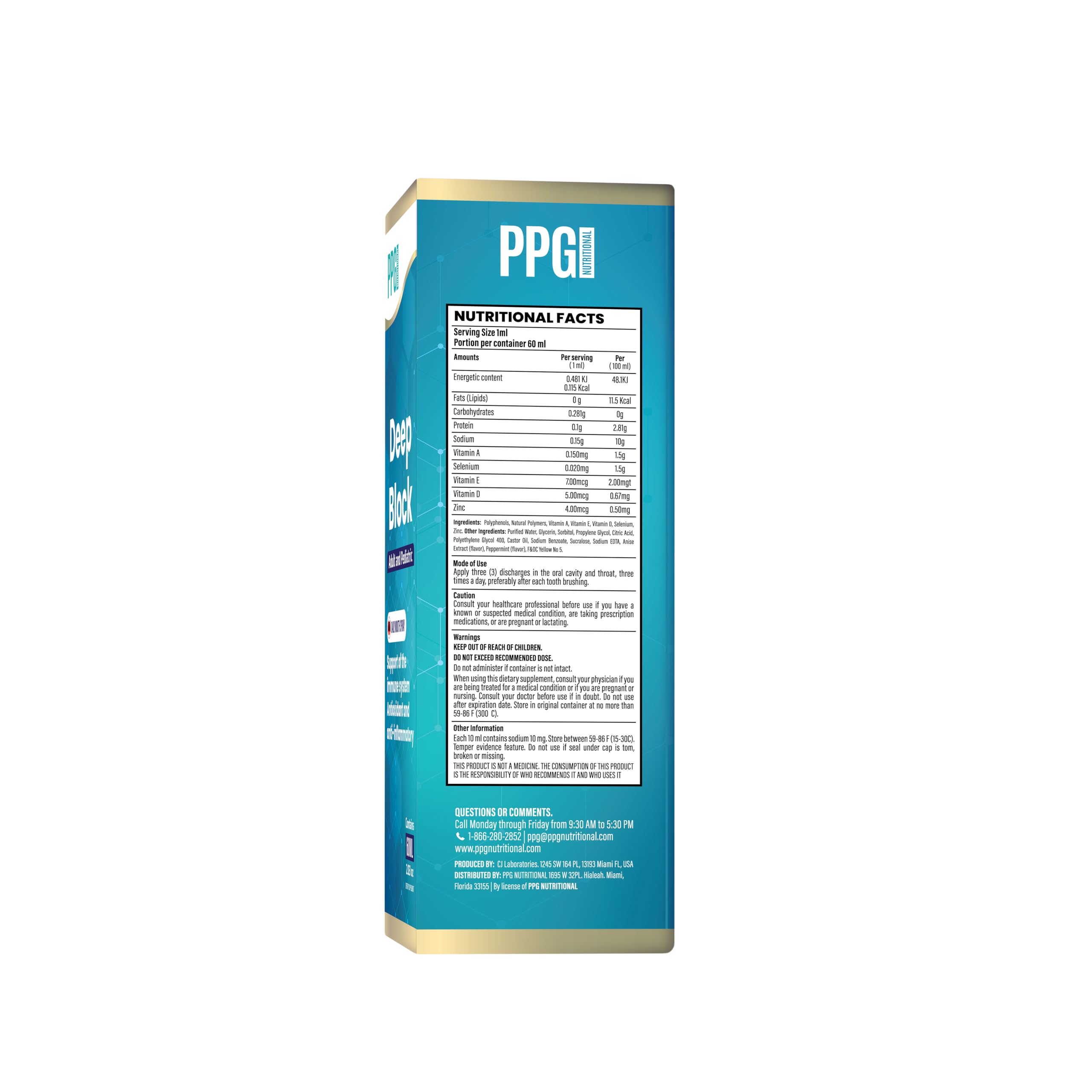 Easy-to-use immune support formula