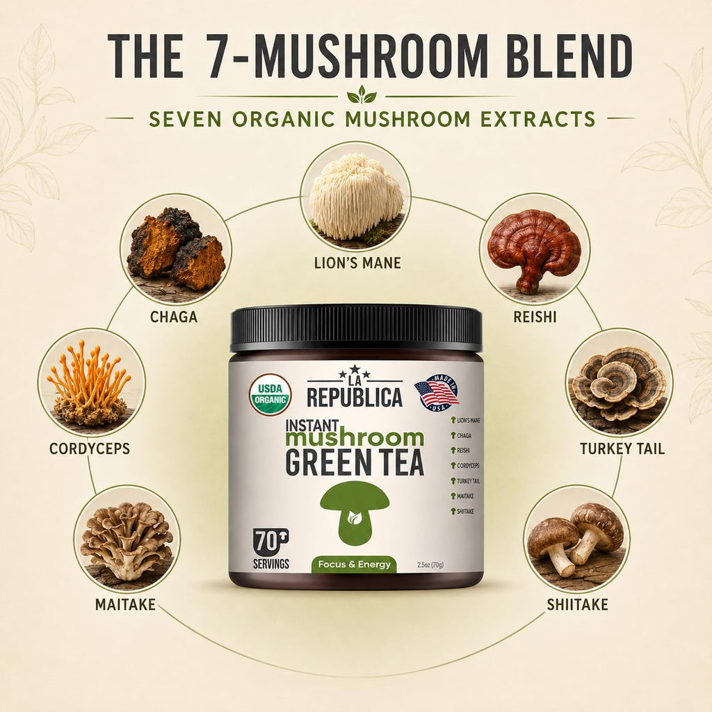 easy-to-use instant green tea mix