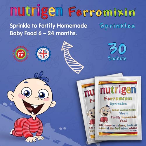 Easy-to-use iron sprinkles for daily intake