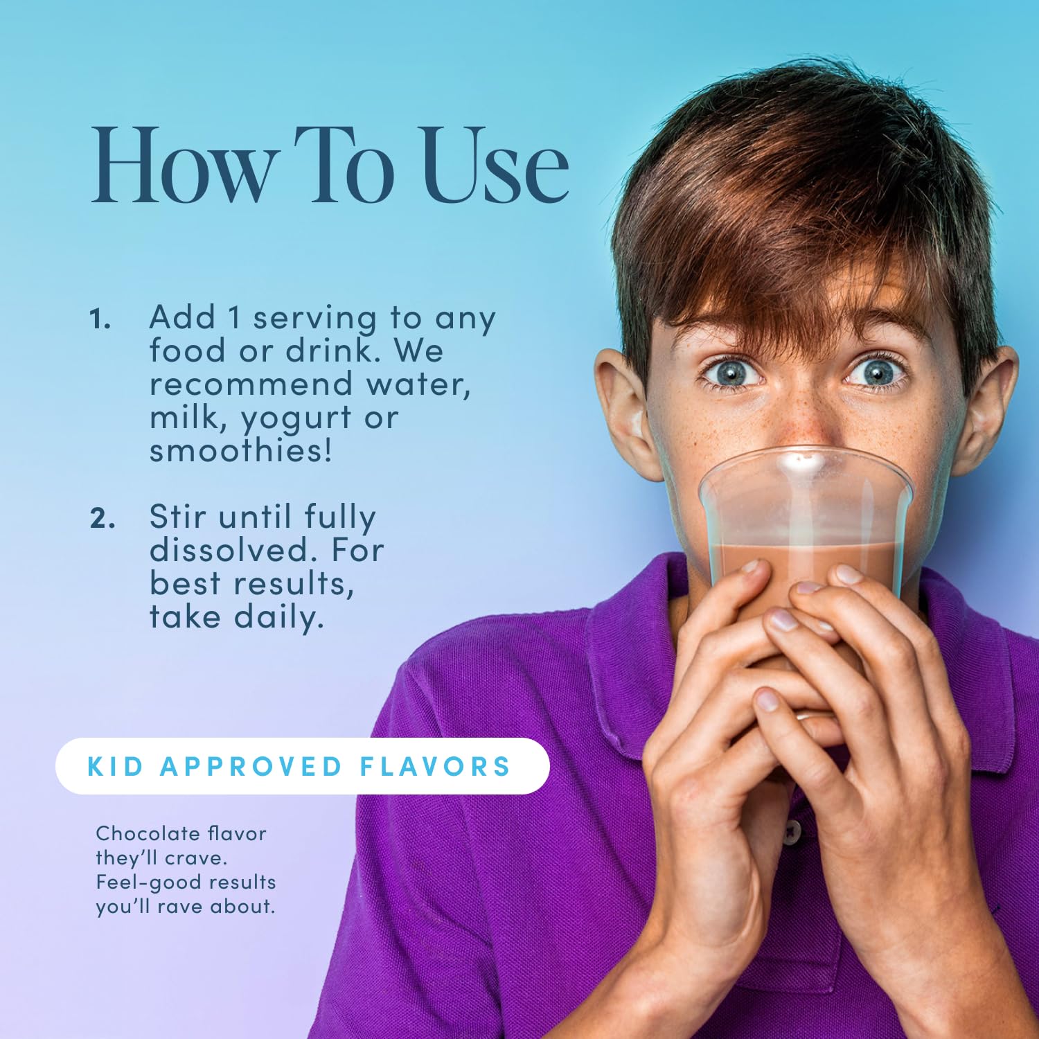 easy to use kids prebiotic powder