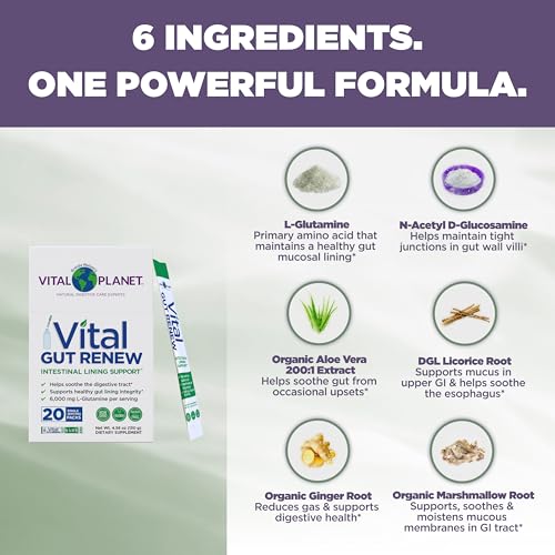 easy-to-use l-glutamine powder packs