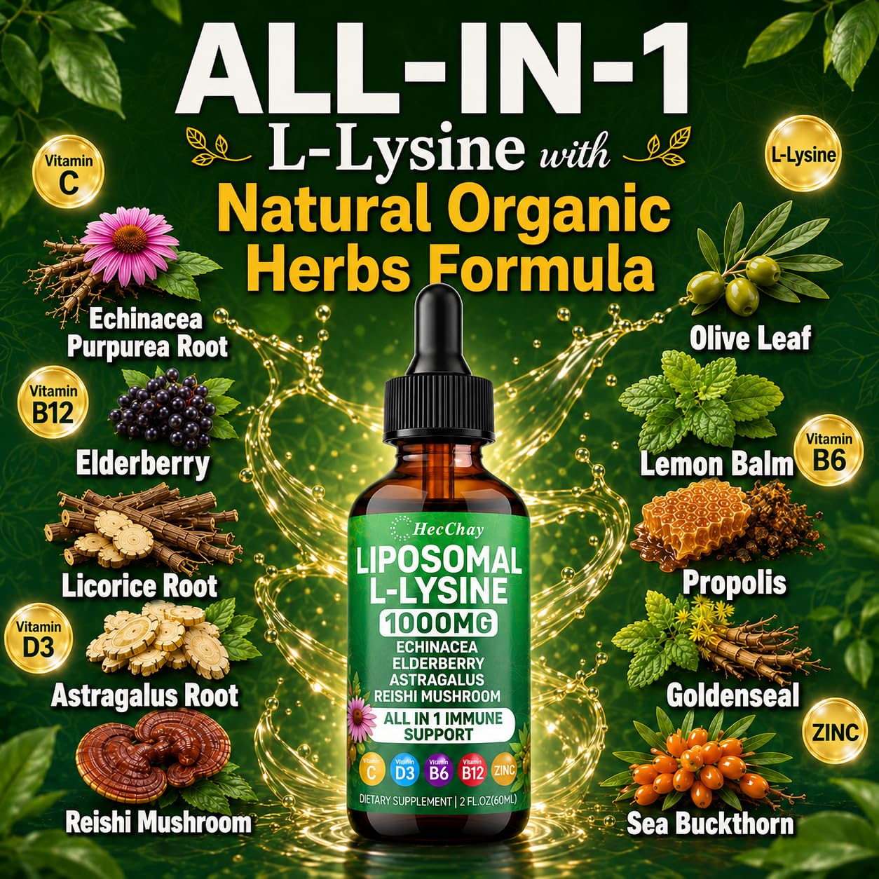 easy-to-use l-lysine liquid formula