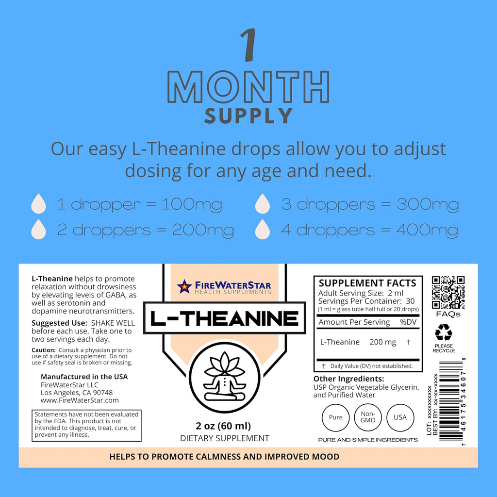 easy-to-use l-theanine drops for anxiety
