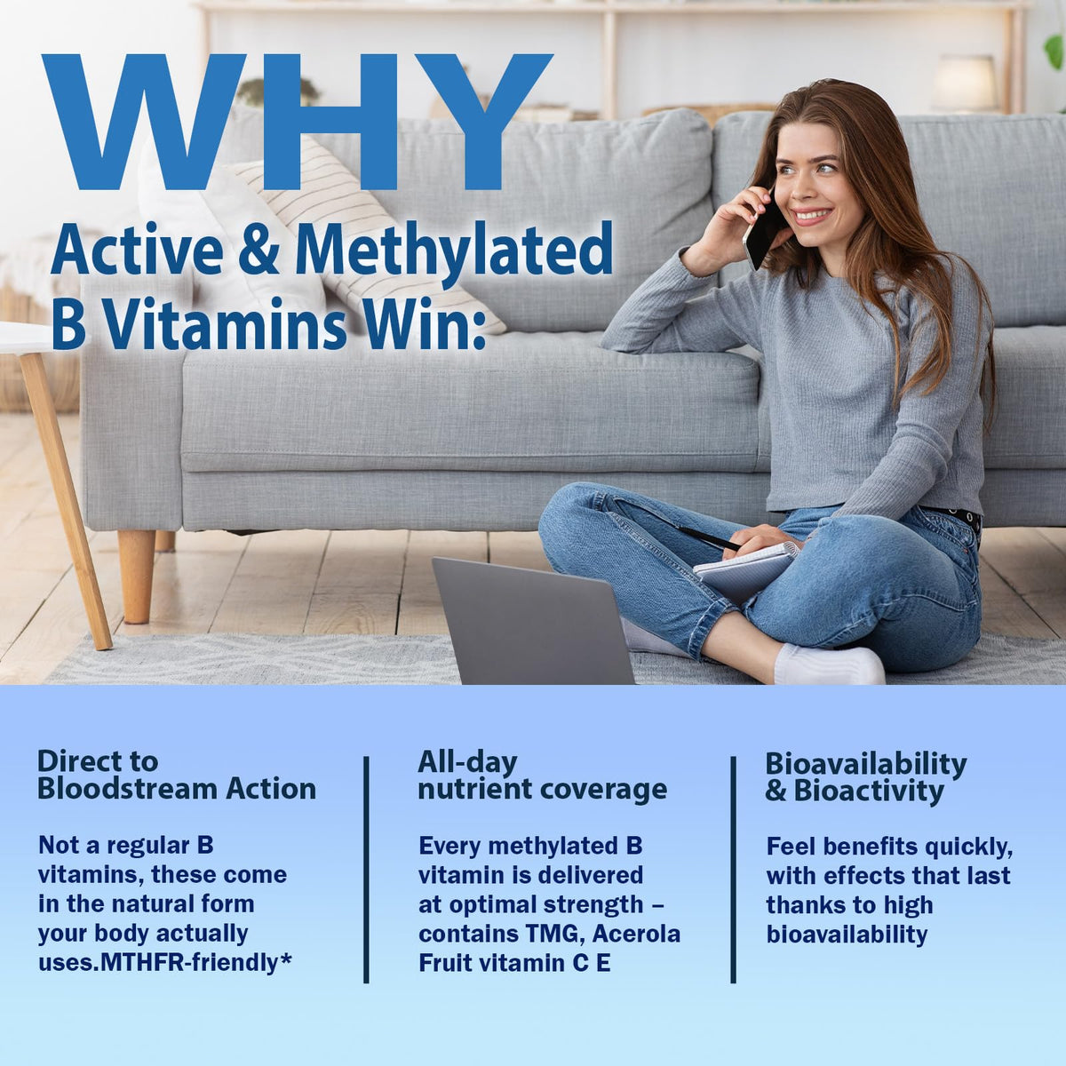 Easy-to-use liquid B vitamins