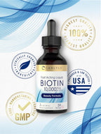 Easy-to-use liquid biotin formula