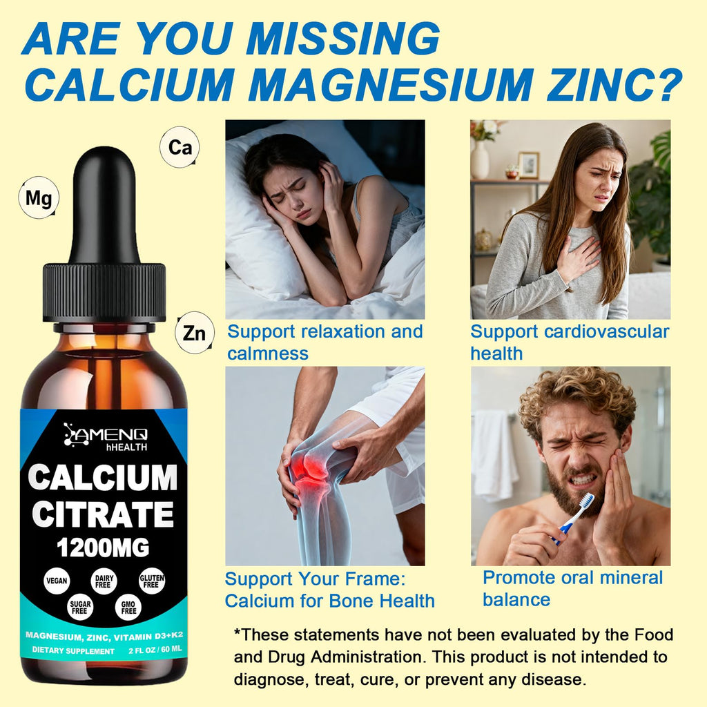 easy-to-use liquid calcium citrate