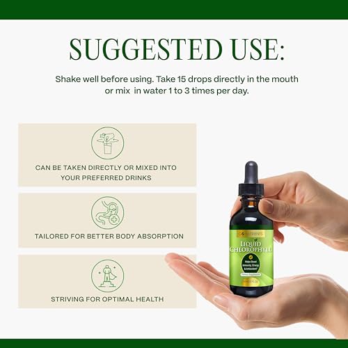 easy-to-use liquid chlorophyll supplement