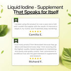 Easy-to-use liquid iodine drops