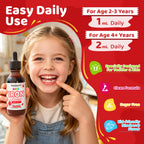 Easy-to-use liquid iron for children