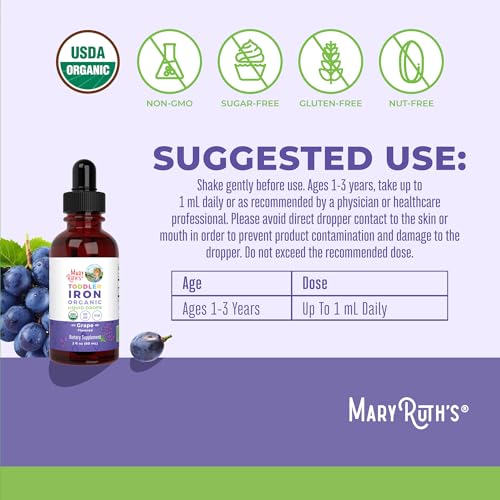 easy to use liquid iron for toddlers