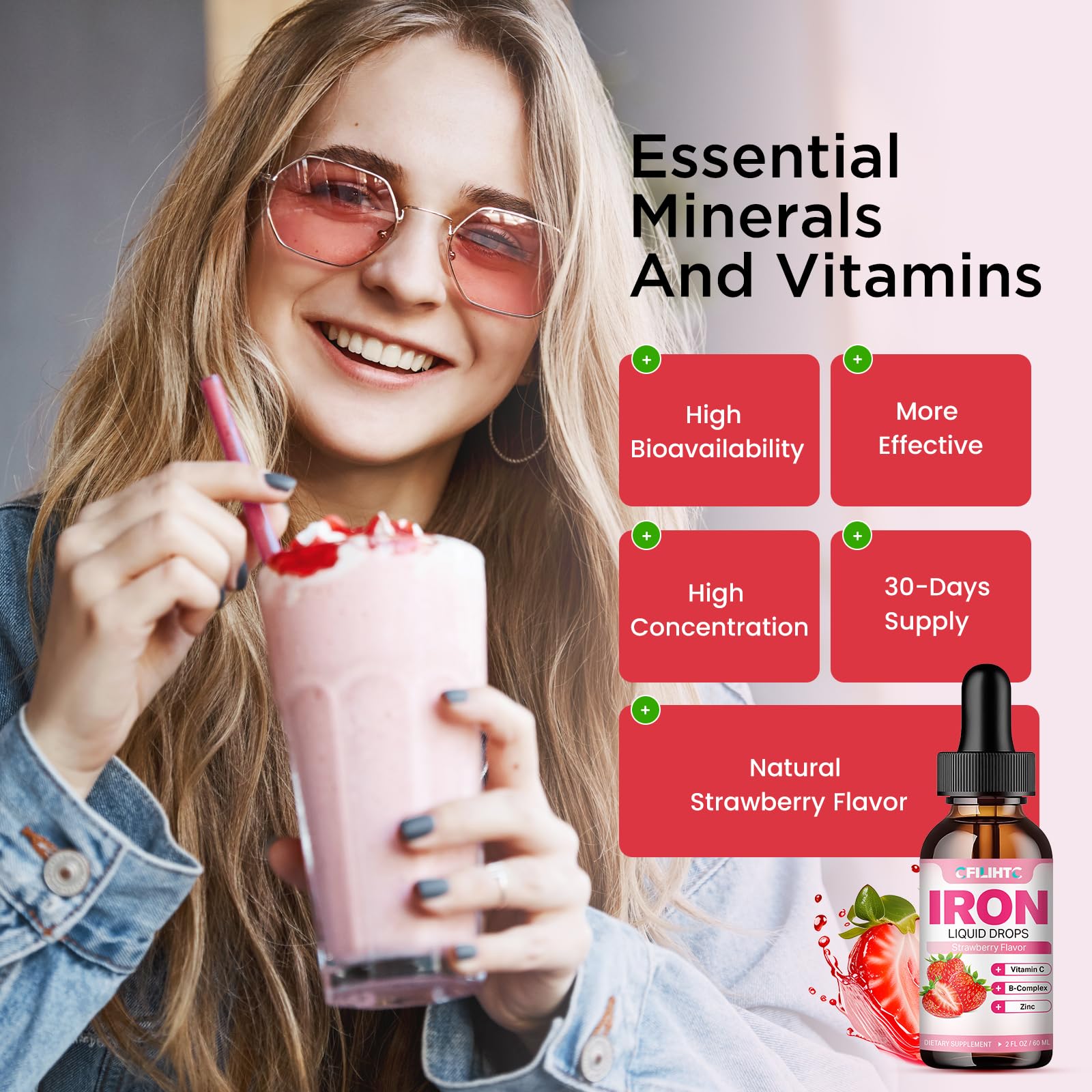 easy-to-use liquid iron formula