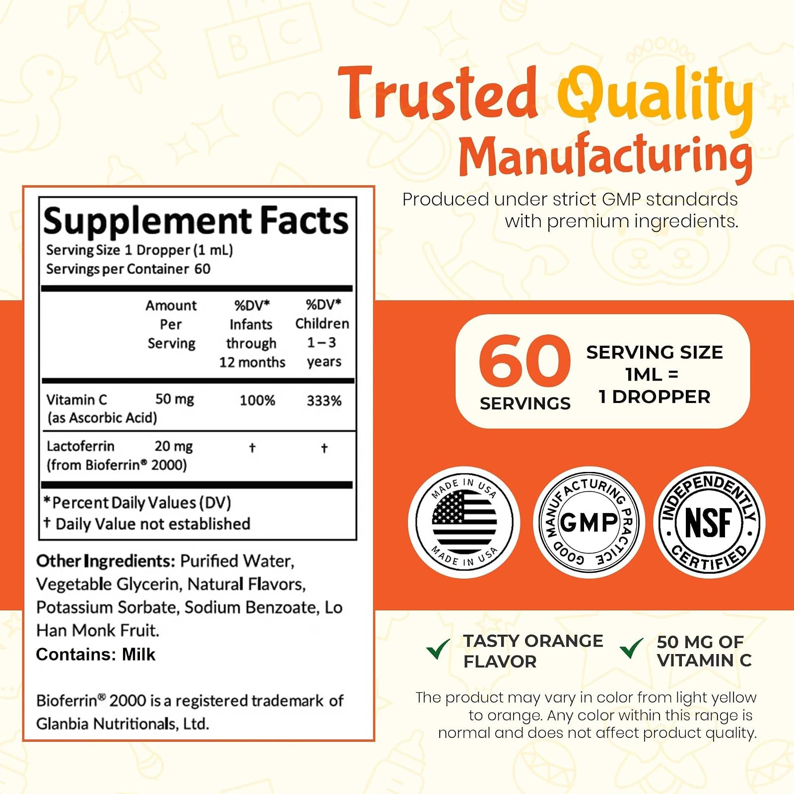 easy-to-use liquid multivitamin supplement