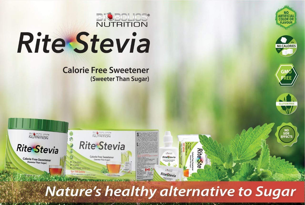 Easy-to-use liquid stevia for recipes