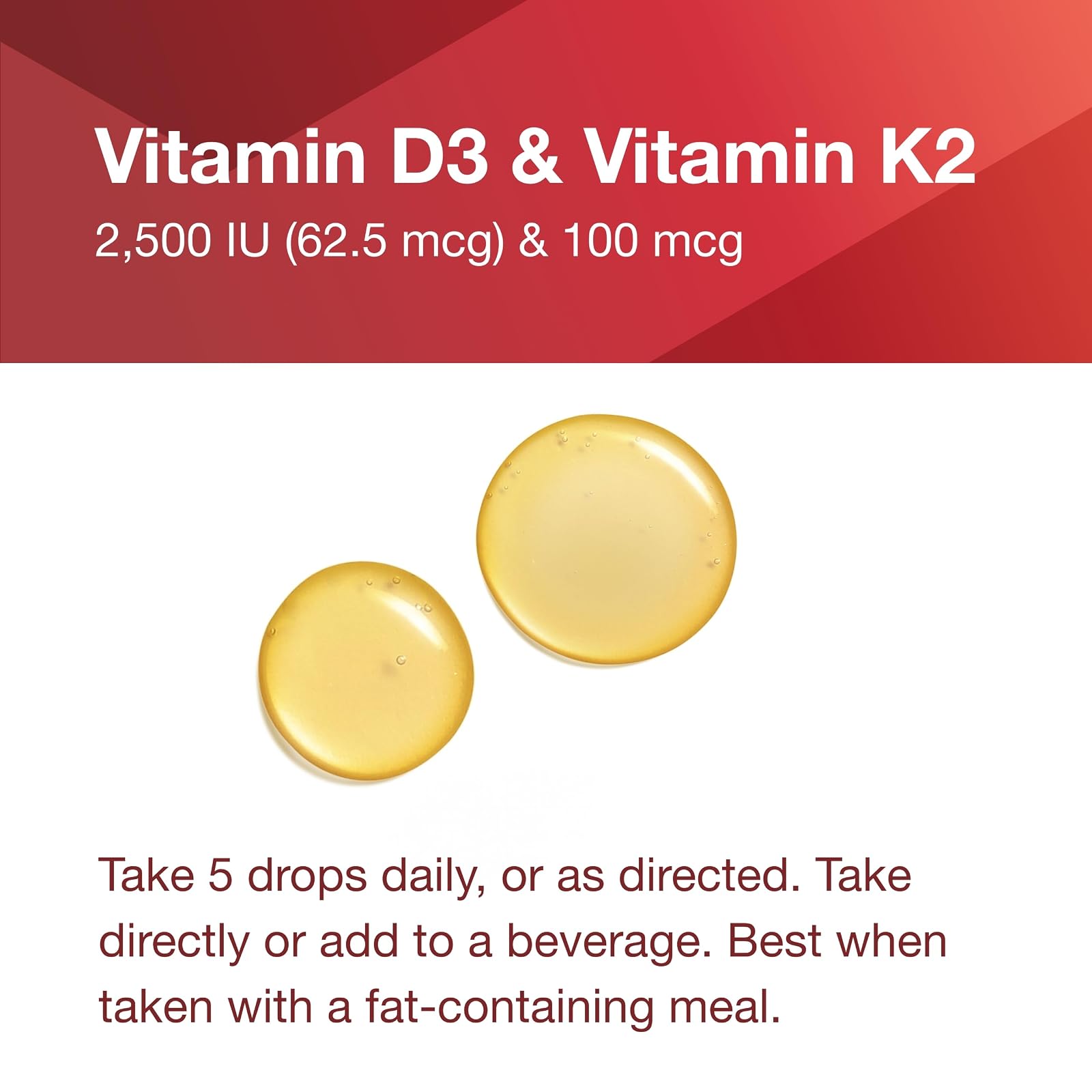 Easy-to-use liquid vitamin D