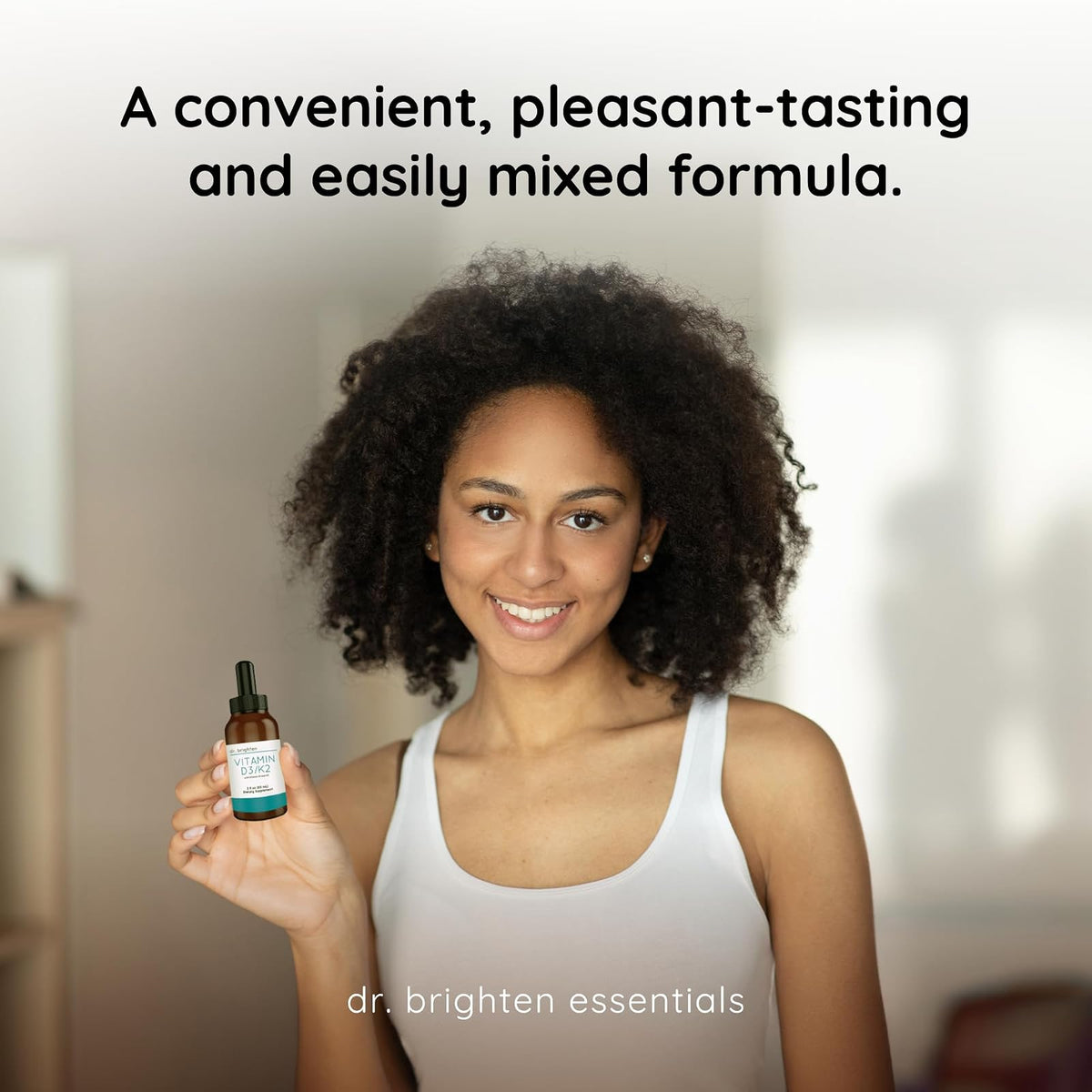 Easy-to-use liquid vitamin drops