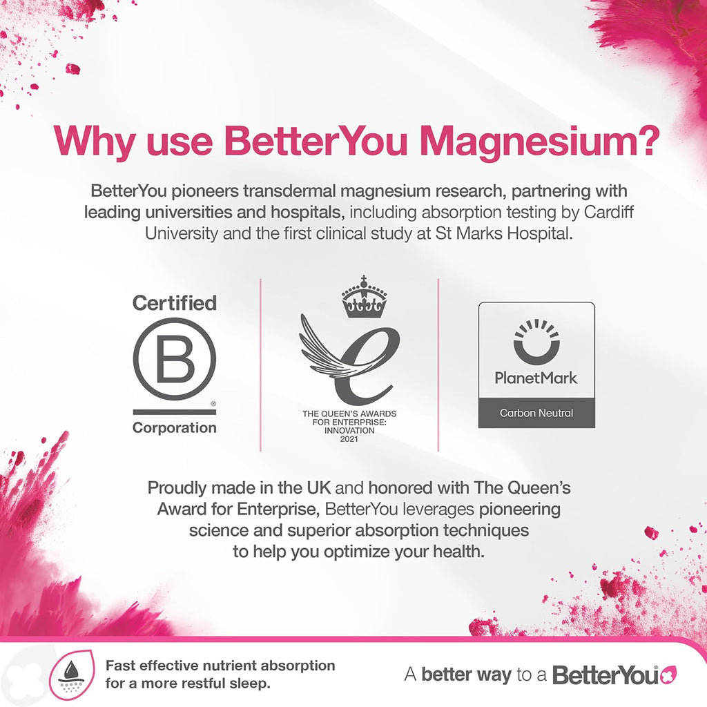 easy-to-use magnesium body spray