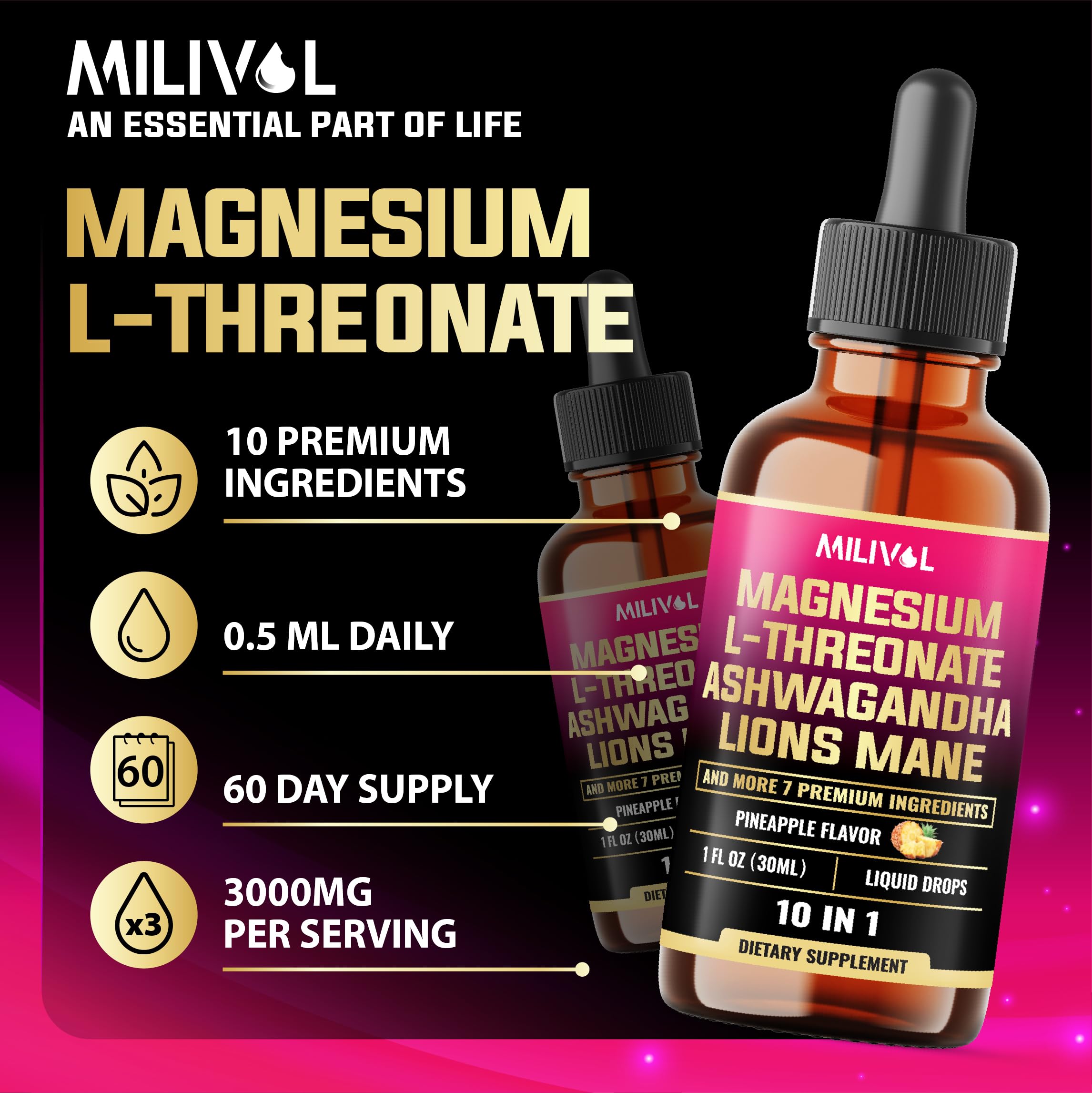 easy-to-use magnesium drops for convenience