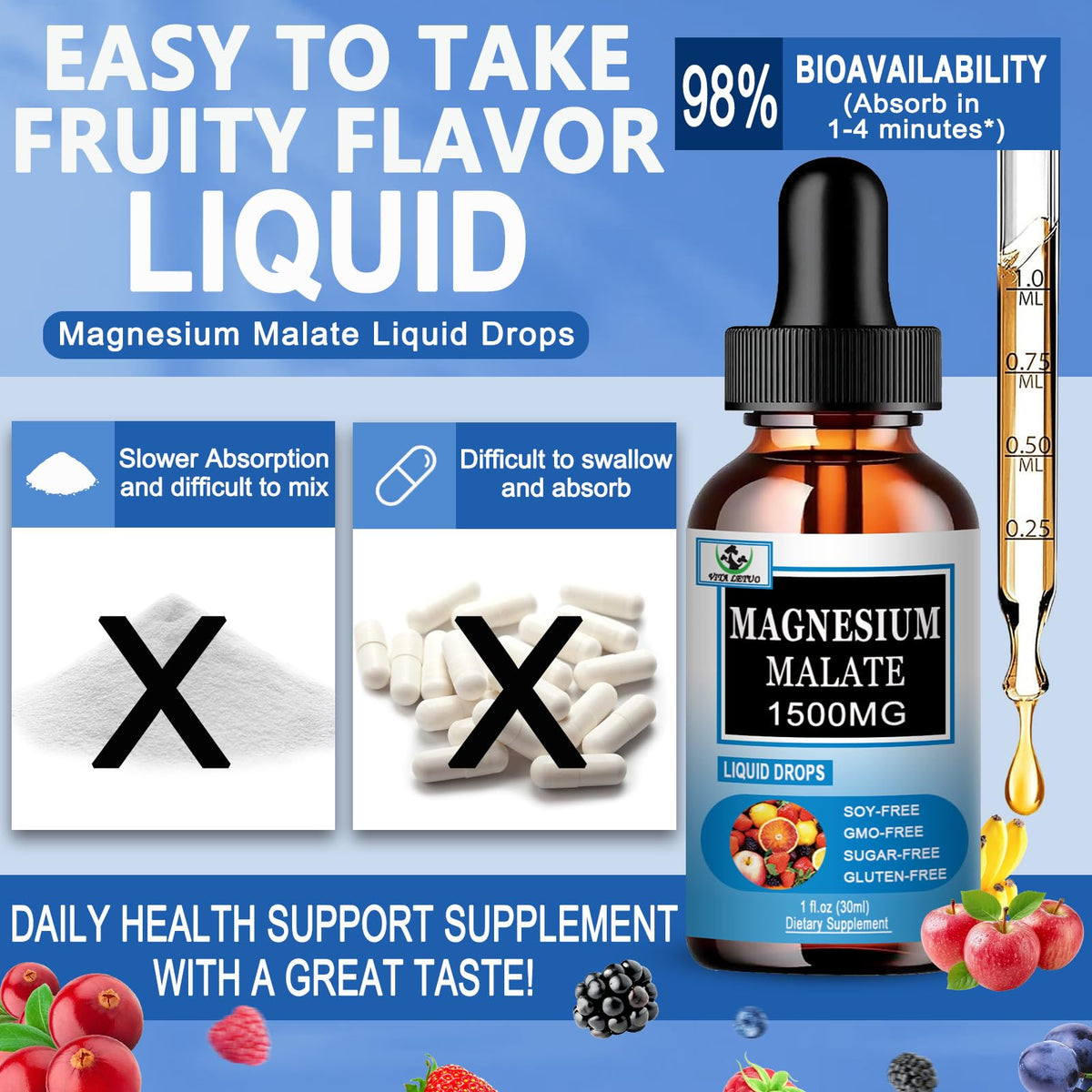 easy-to-use magnesium drops