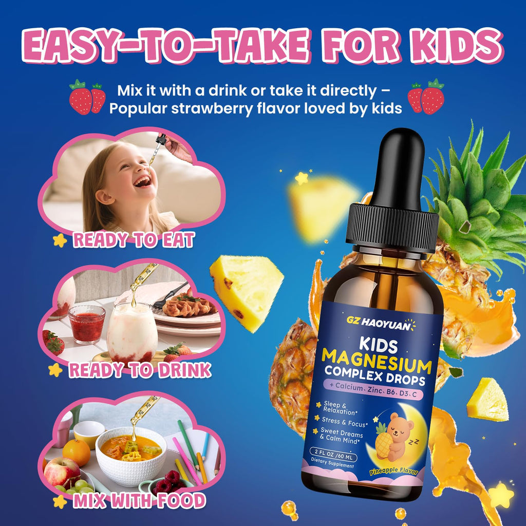 Easy-to-use magnesium for children