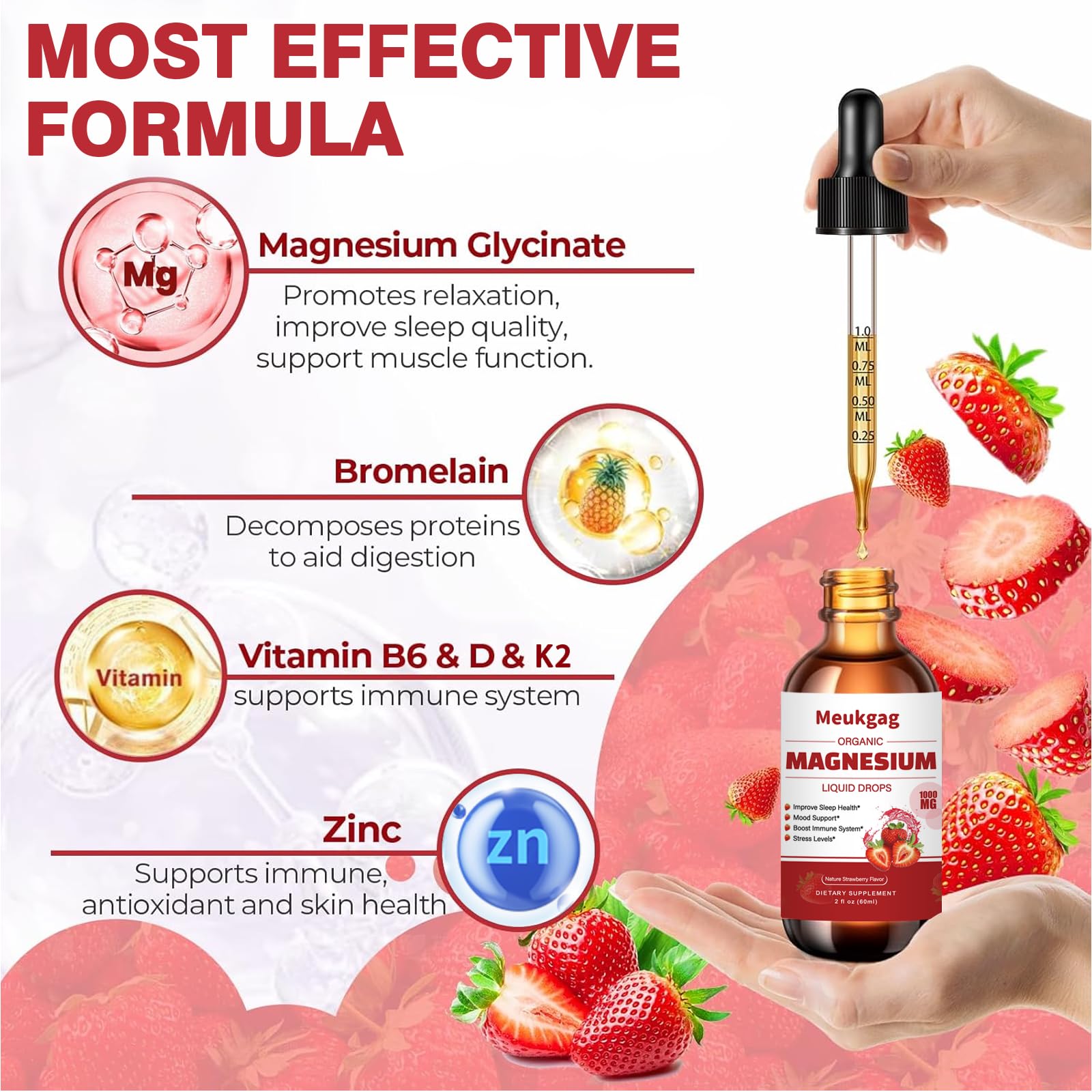 easy-to-use magnesium glycinate drops