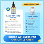 Easy-to-use magnesium liquid for kids