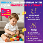 Easy-to-use magnesium liquid for kids