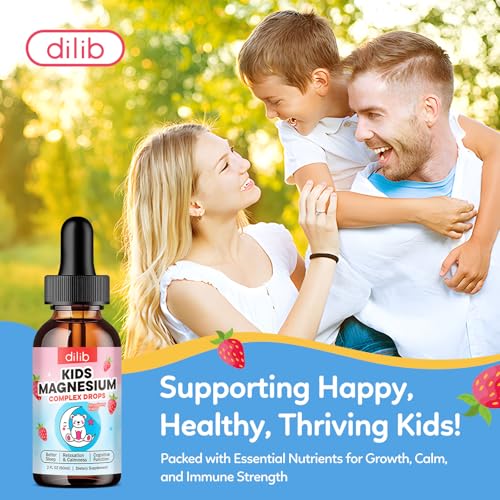 Easy-to-use magnesium liquid for kids