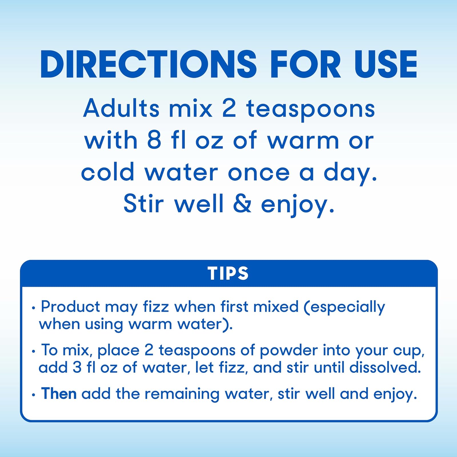 easy-to-use magnesium powder mix