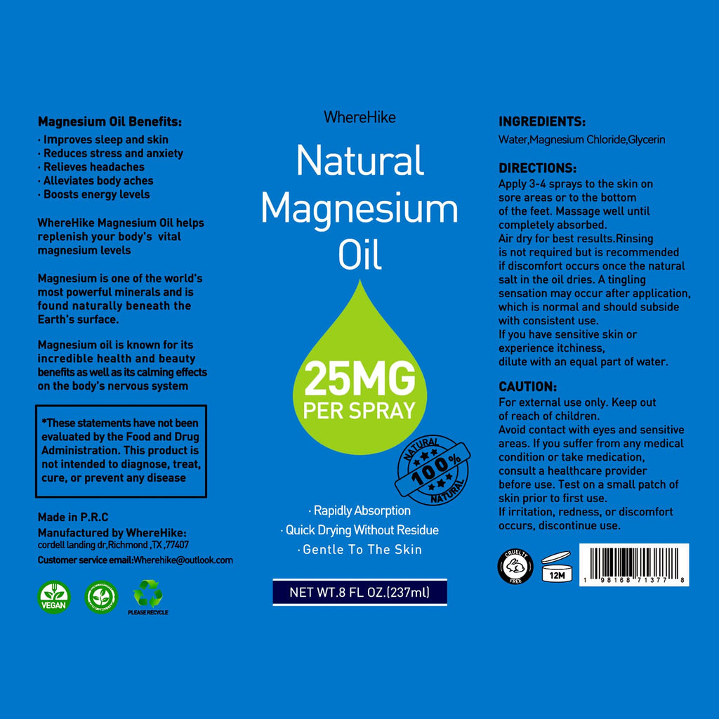 easy to use magnesium spray for wellness