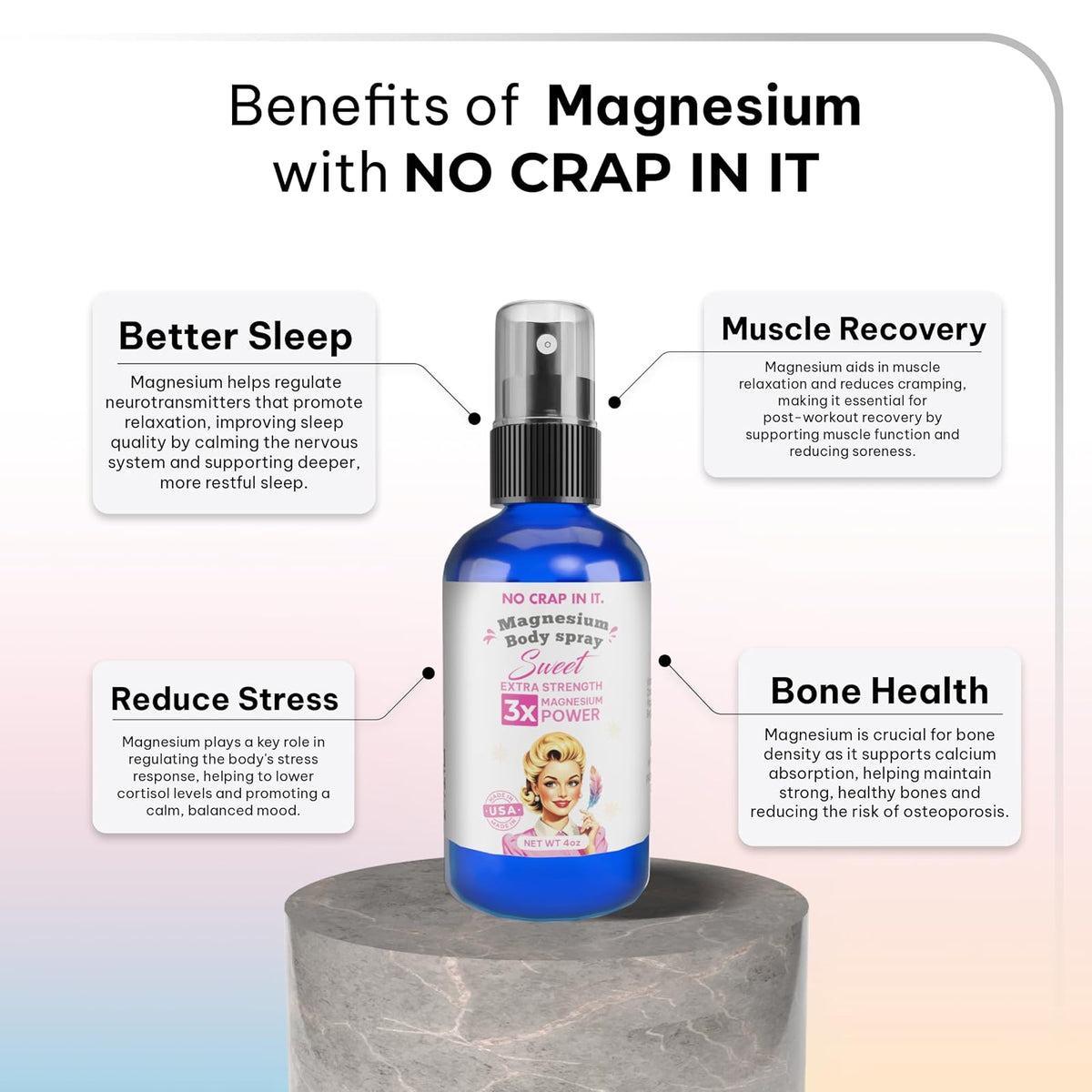 easy-to-use magnesium spray