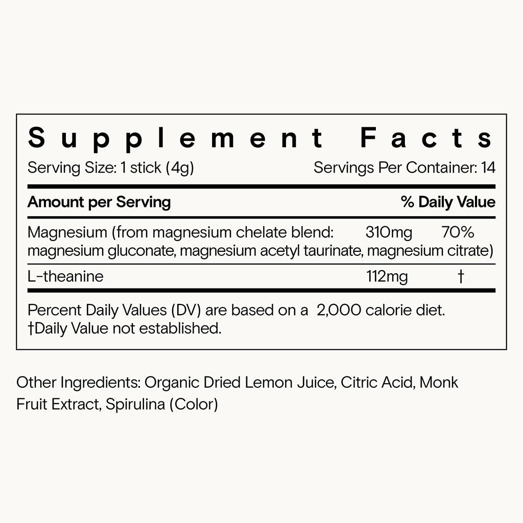 easy-to-use magnesium sticks for stress relief