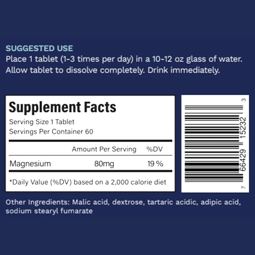 easy-to-use magnesium water tablets