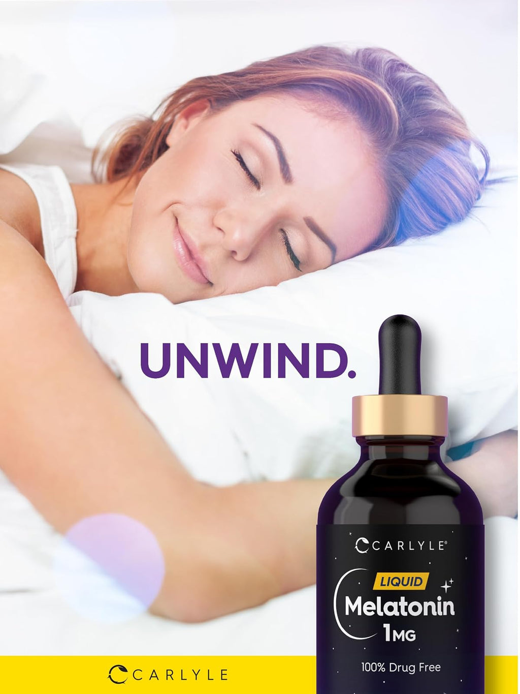 Easy-to-use melatonin drops for relaxation