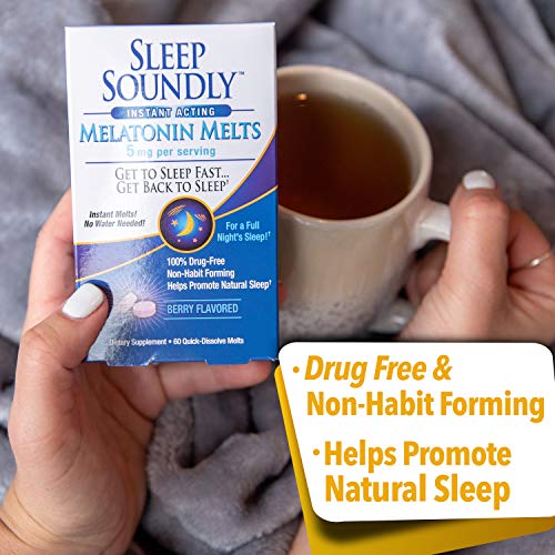 easy to use melatonin sleep melts