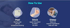 Easy-to-use melatonin sleep patches