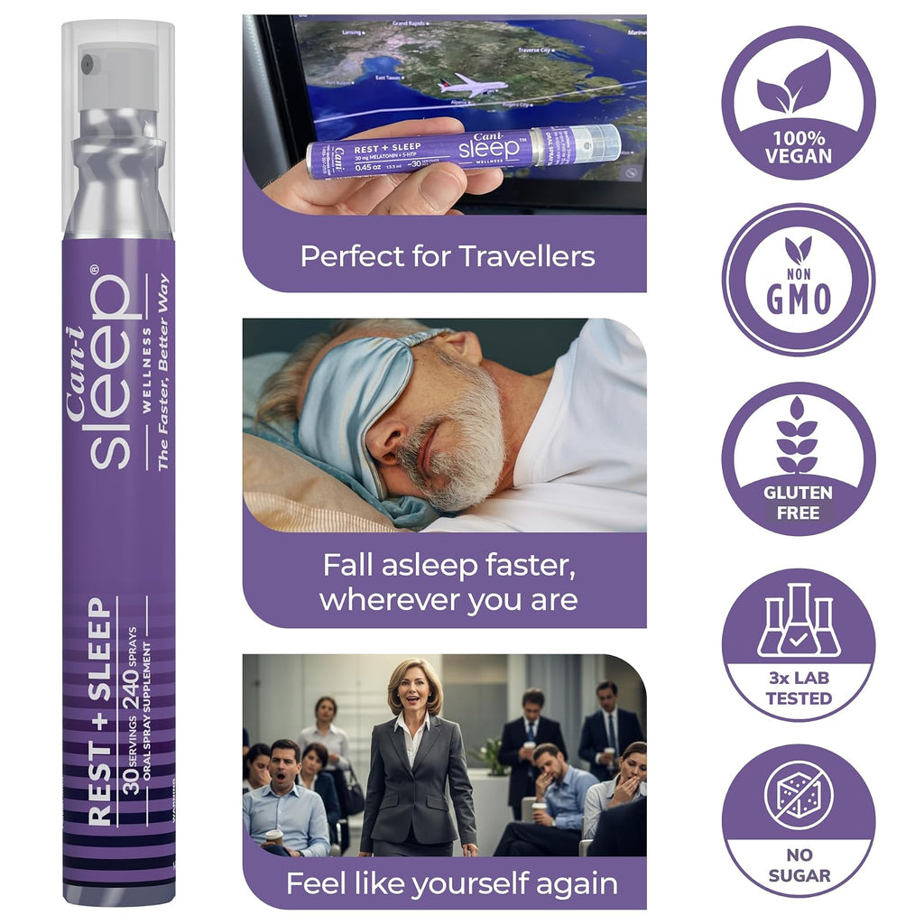 easy-to-use melatonin sleep spray