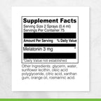 easy-to-use melatonin spray solution