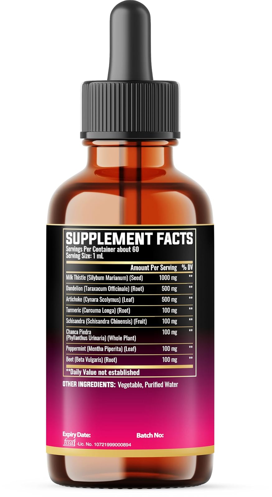 easy-to-use milk thistle drops for daily health